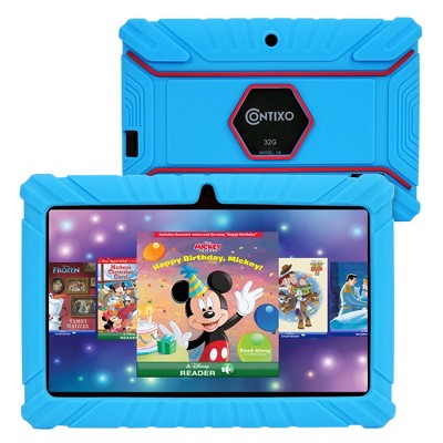 Contixo V10 2024 Kids Tablet – 7" Hd, 32gb, 50 Disney Ebooks, Contixo ...
