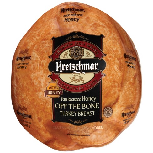Kretschmar Pan Roasted Honey Off The Bone Turkey Breast - Deli Fresh ...