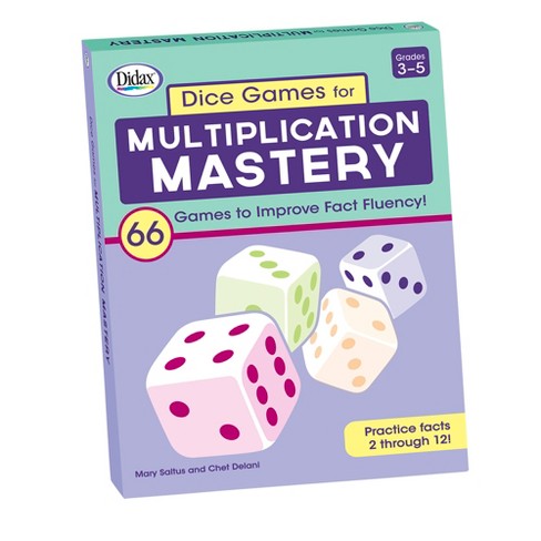 Didax® Dice Games For Multiplication Mastery : Target