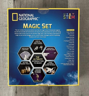 National Geographic Kids Magic Set - 45 Magic Tricks For Kids To ...