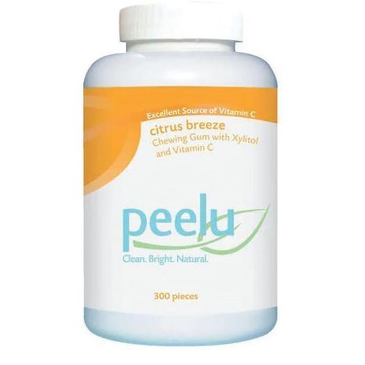 Peelu Peppermint Blast Chewing Gum With Xylitol : Target