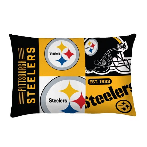 Nfl Pittsburgh Steelers Block Logo Queen Bed In A Bag - 3pc : Target