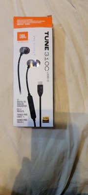 Jbl Tune 310c Wired In-ear Headphones - Black : Target