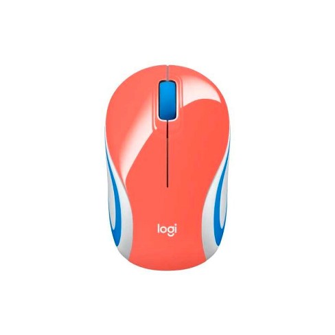 Logitech Wireless Mini Mouse M187 Coral : Target