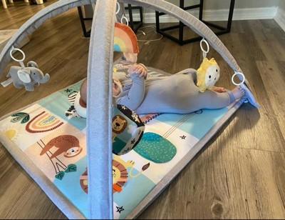 The Peanutshell Safari 123, 7-in-1 Activity Gym & Play Mat For Baby ...