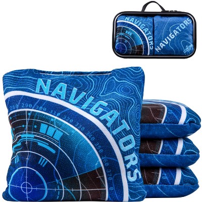 ACL® COMP Blue Navigator Cornhole Bags - Officially Licensed - Dual ...