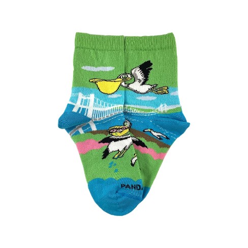 Pelican Flying Over The Bridge Sock - From The Sock Panda (ages 3-7 ...