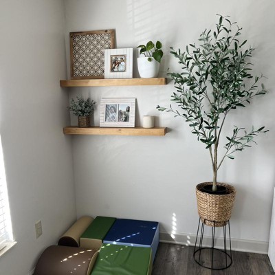 36" Floating Wood Shelf - Threshold™ : Target