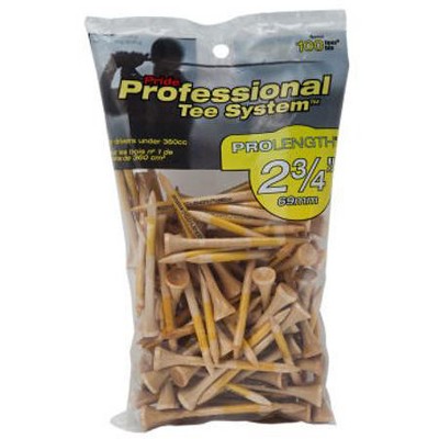 Pride Pts 2 3/4" Pro Length Tees - 100 Pack : Target