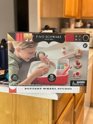Fao Schwarz pottery Wheel Studio All-in-one Sculpting Workstation : Target