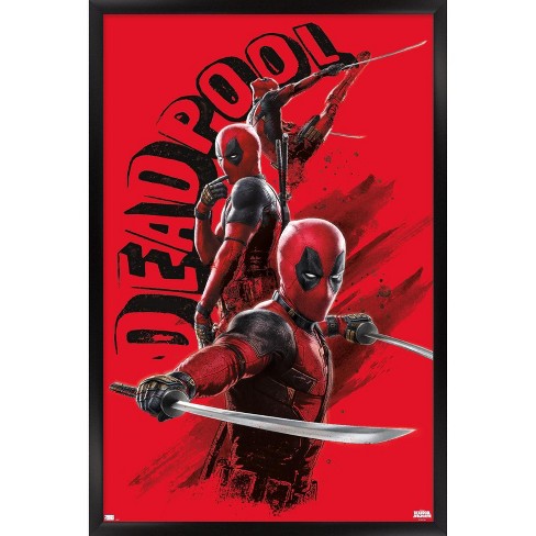 Trends International Marvel Deadpool & Wolverine - Deadpool Poses ...