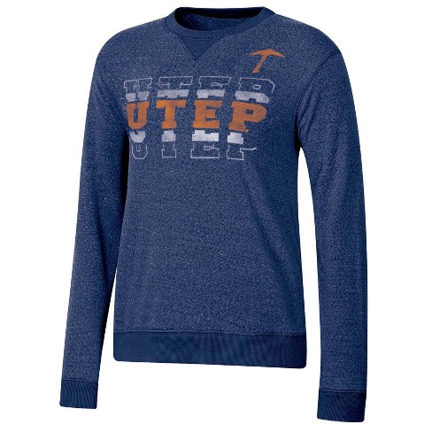 Ncaa Utep Miners Women's Crew Neck Fleece Sweatshirt - S : Target