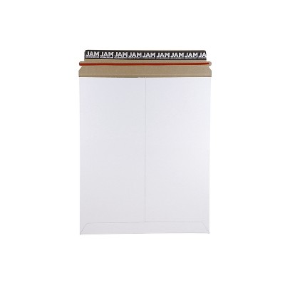 Jam Paper Stay-flat Photo Mailer Envelopes 11x13.5 Kraft Self-adh ...