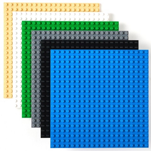 Strictly Briks Classic Stackable Baseplates, For Building Bricks, Bases ...