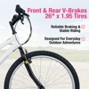 Hykolity Mountain Bike 26 Inch, Women 21 Speed MTB Adult Bicycle with ...