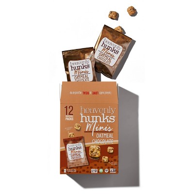 Heavenly Hunks Oatmeal Chocolate Chip Mini Cookie Bites - 14.4oz/12ct ...