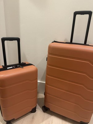 Hardside Carry On Suitcase Muddy Aqua - Open Story™ : Target