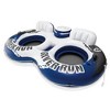 Intex River Run 53 Inch Inflatable Floating Water Tube Lake Pool Ocean ...