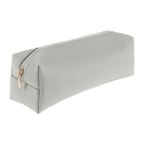 Unique Bargains Rectangle Pencil Case Gray : Target