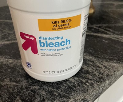 Regular Bleach With Fabric Protection - 121 Fl Oz - Up&up™ : Target