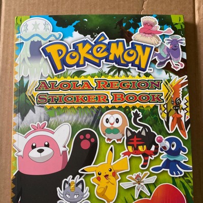 Pokémon Alola Region Sticker Book - By The Pokemon Company ...