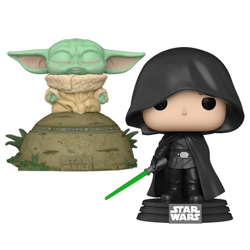 Funko 2 Pack Star Wars: Grogu (big) & Luke Skywalker #485 #501 : Target