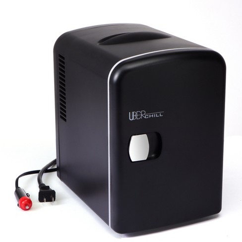 Uber Appliance Personal And Portable Mini Fridge 6-cans - Matte Black ...