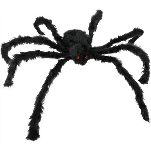 Movssou Giant Halloween Spider Set 78.7in With 16.4ft Giant Web : Target