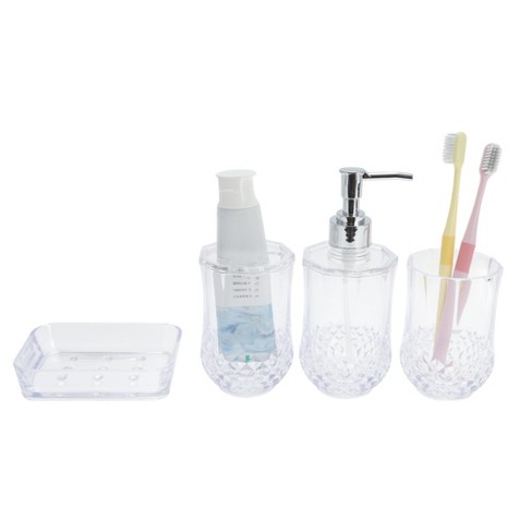 Unique Bargains Durable Bathroom Accessories Set 1 Set : Target