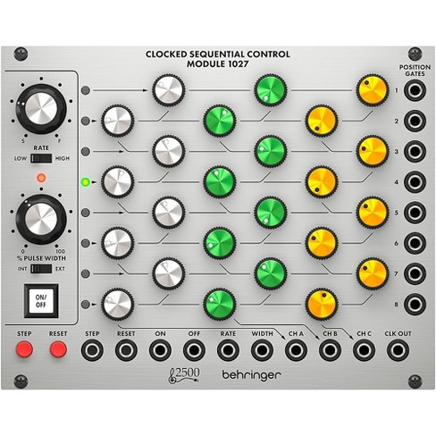 Behringer Clocked Sequential Control Module 1027 8-step Sequencer ...