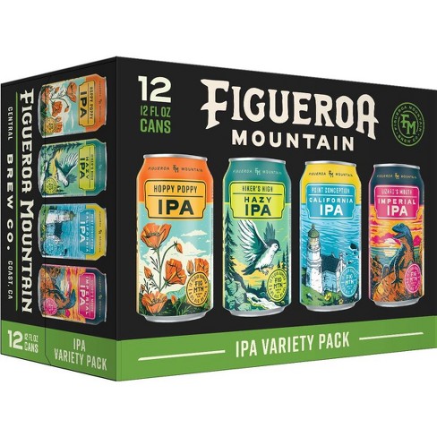 Figueroa Mountain Ipa Variety 12pk Cans : Target