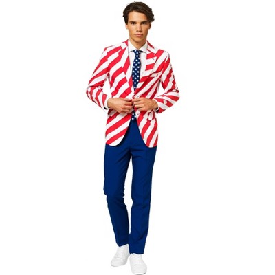 Opposuits Men's Usa Suits - United Stripes - Multicolor - Size Us 42 ...