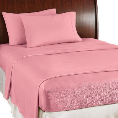 Laura Ashley Ashfield Pink King Sheet Set : Target