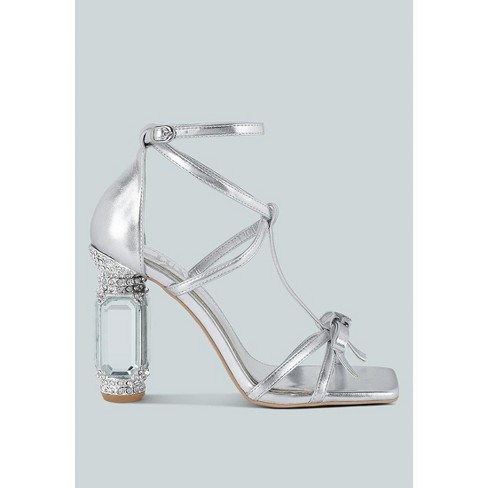 Affluence Jeweled High Heel Sandals : Target