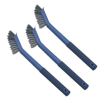 Trio Home Tile And Grout Brush, Cleaning Scrubbing Brush, Multi-surface ...