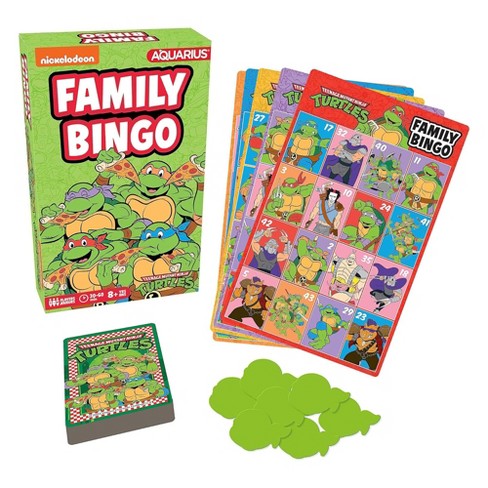 Aquarius Puzzles Teenage Mutant Ninja Turtles Family Bingo Game : Target