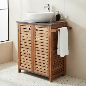 Evideco French Home Goods Wall-Mounted Sink Floor Cabinet Elements ...