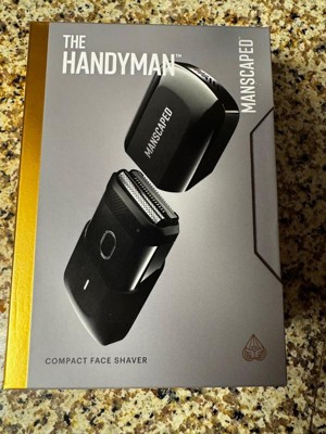 Manscaped The Handyman Compact Face Shaver, Portable Skinsafe Men's ...