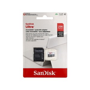 Sandisk Ultra 256GB 100MB/s Class 10 Micro SDXC Memory Card Full HD ...