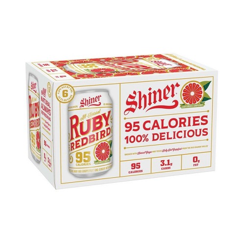 Shiner Ruby Redbird Grapefruit Beer - 6pk/12 Fl Oz Cans : Target