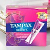 Tampax Radiant Triple Pack Regular/super/super Plus Absorbency Tampons ...