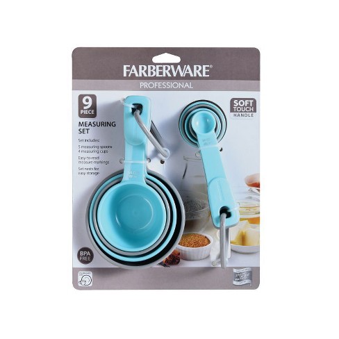 Farberware Measuring Cups And Spoons Set, 9 Piece : Target