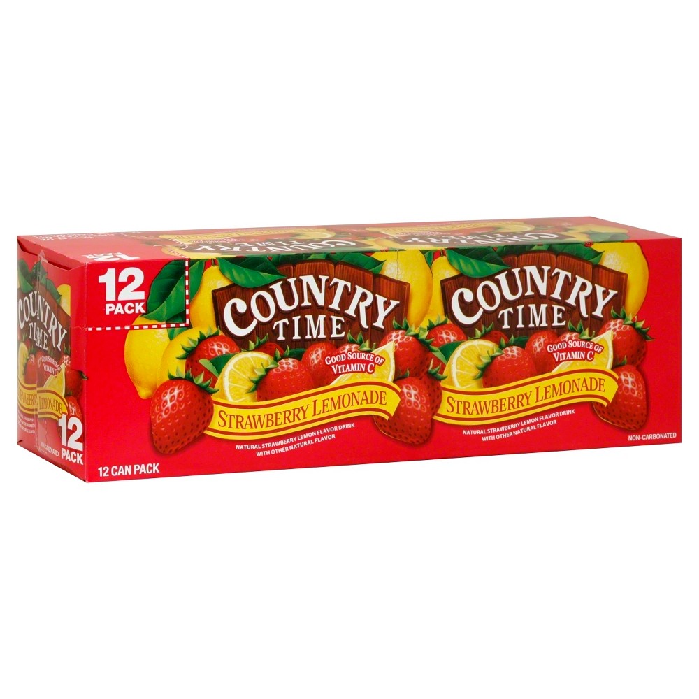 UPC 043000996102 - Country Time Strawberry Flavored Lemonade Drink, 12 ...