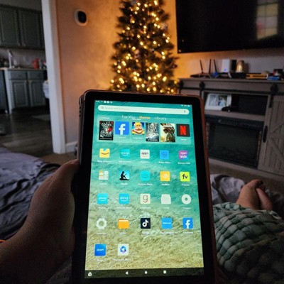 Amazon Fire Hd 10" 32gb Tablet (2023 Release) - Black : Target
