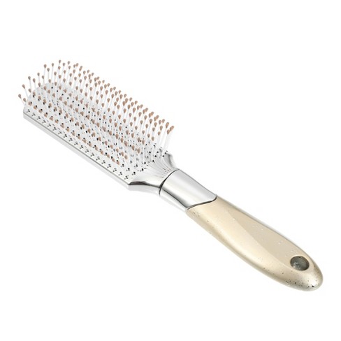 Unique Bargains Travel Wet Hair Detangling Brush Silver Tone 1 Pc : Target