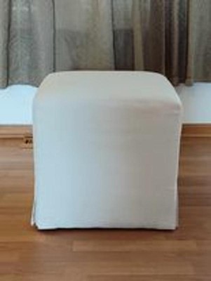 Lynwood Slipcover Cube Ottoman - Threshold™ Designed With Studio Mcgee ...