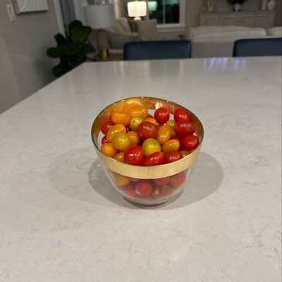 Classic Touch 6"d Glass Candy Bowl : Target