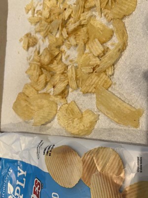 Simply Ruffles Sea Salted Potato Chips - 8oz : Target