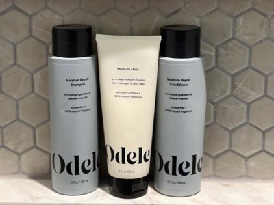 Odele Moisture Repair Shampoo Clean, Sulfate Free, For Dry Or Damaged ...