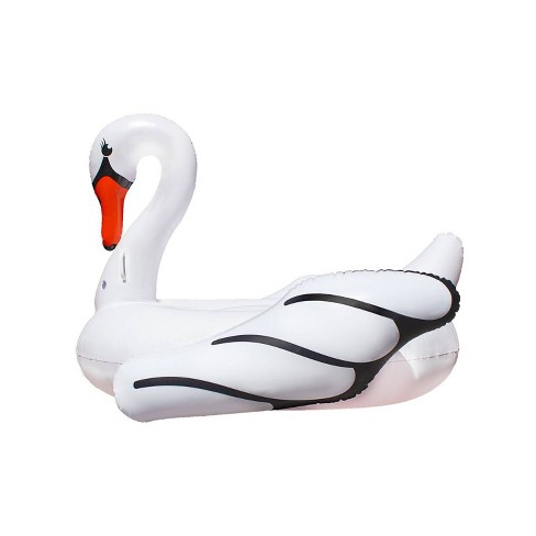 Poolmaster Jumbo Swan Swimming Pool Float Rider : Target